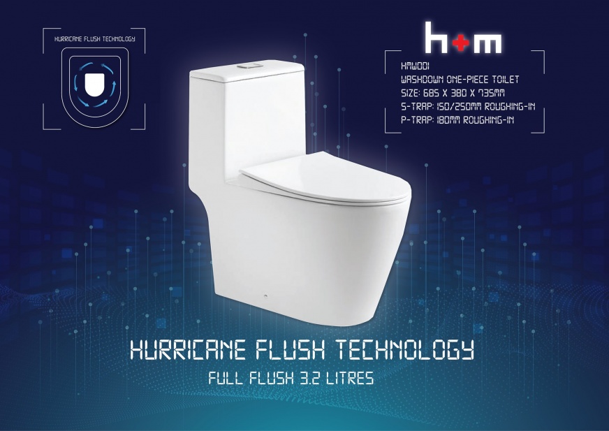 Latest WC From H+M is here! Introduction price at only $499! - Bathroom ...